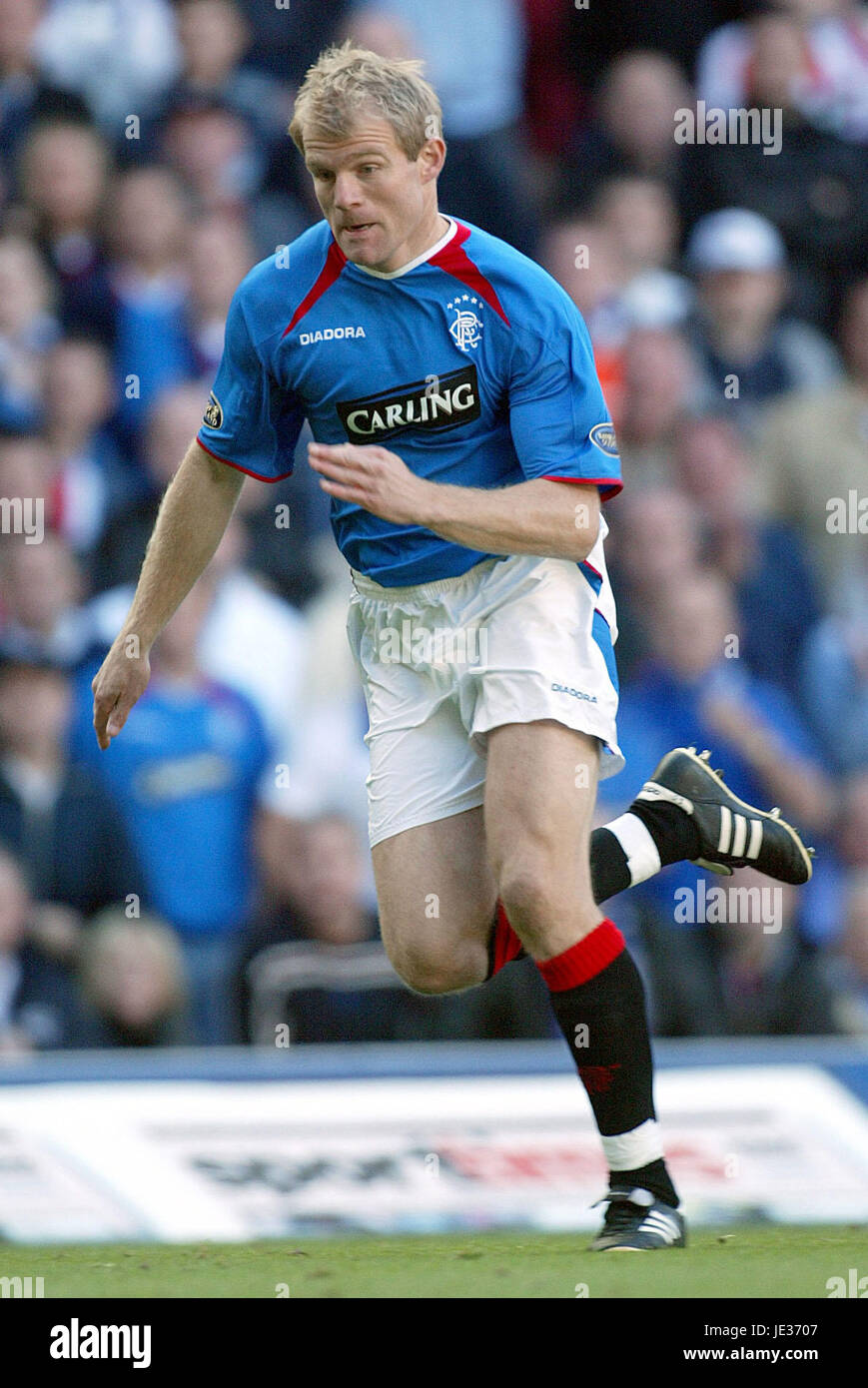 EGIL OSTENSTAD GLASGOW RANGERS FC IBROX STADIUM GLASGOW SCOTLAND 04 ...