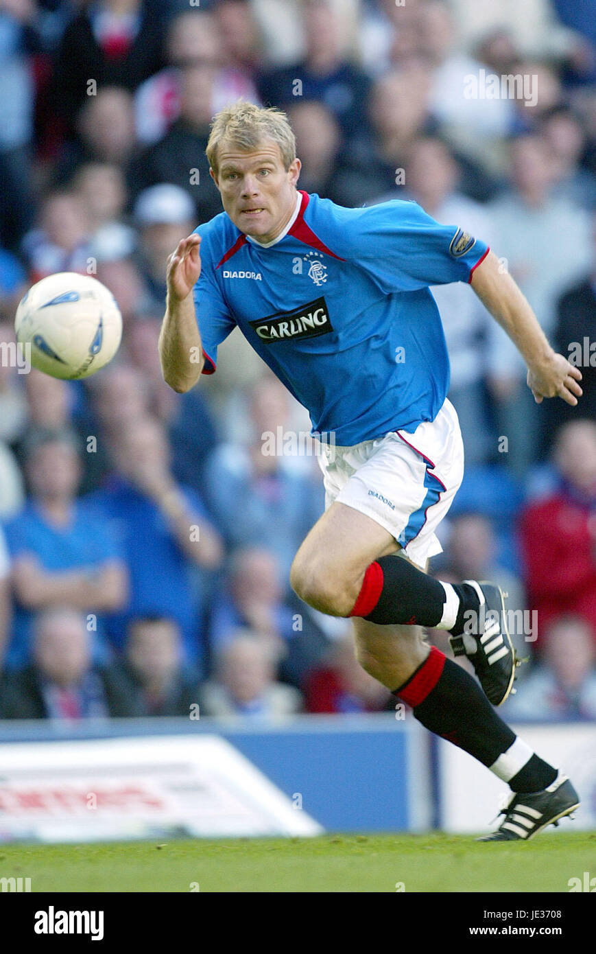 EGIL OSTENSTAD GLASGOW RANGERS FC IBROX STADIUM GLASGOW SCOTLAND 04 ...