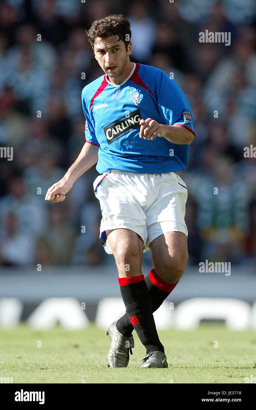 ZURAB KHIZANISHVILI GLASGOW RANGERS FC IBROX STADIUM GLASGOW SCOTLAND ...