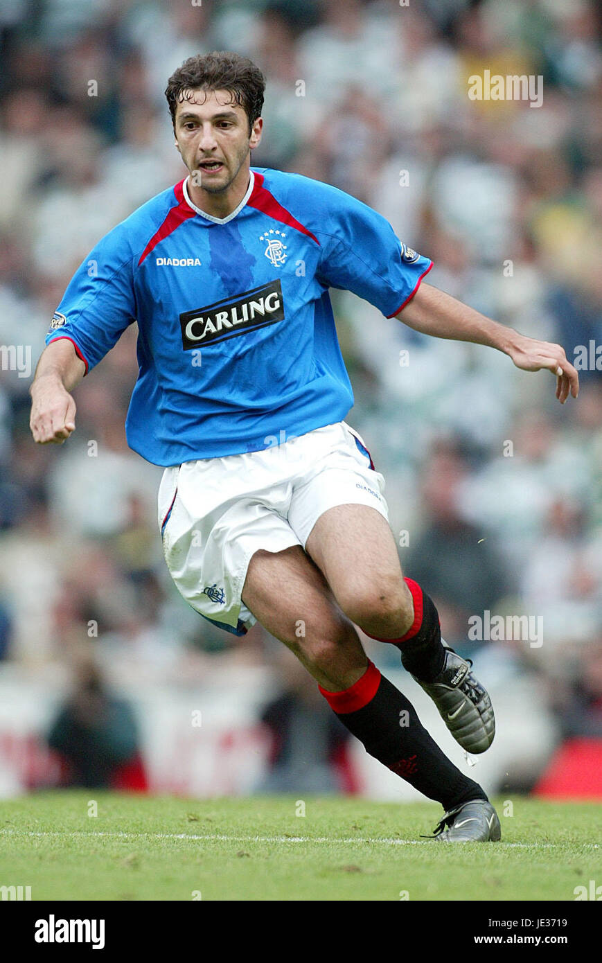 ZURAB KHIZANISHVILI GLASGOW RANGERS FC IBROX STADIUM GLASGOW SCOTLAND ...