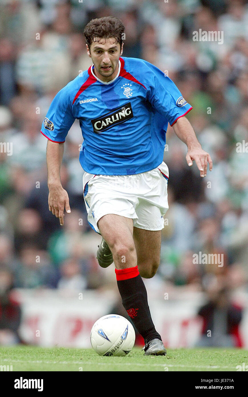 ZURAB KHIZANISHVILI GLASGOW RANGERS FC IBROX STADIUM GLASGOW SCOTLAND ...