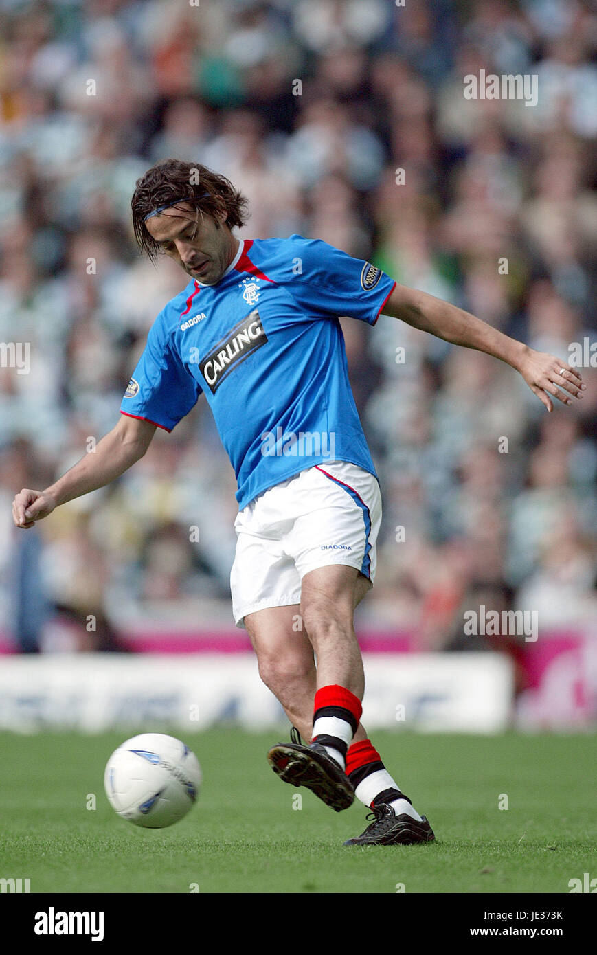 NUMO CAPUCHO GLASGOW RANGERS FC IBROX STADIUM GLASGOW SCOTLAND 04 ...