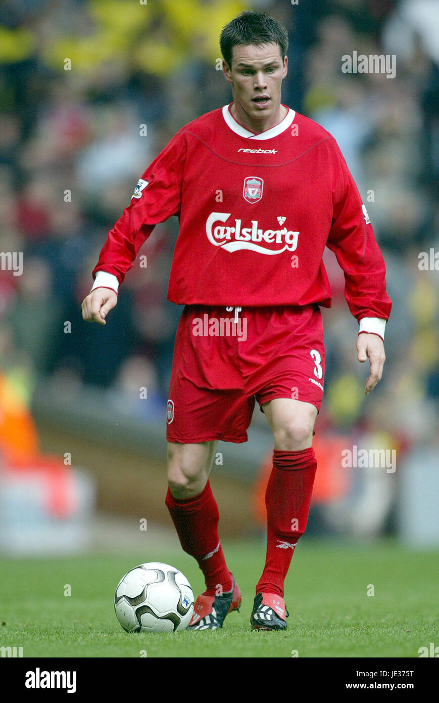 STEPHEN FINNAN LIVERPOOL FC ANFIELD LIVERPOOL ENGLAND 04 October 2003 ...