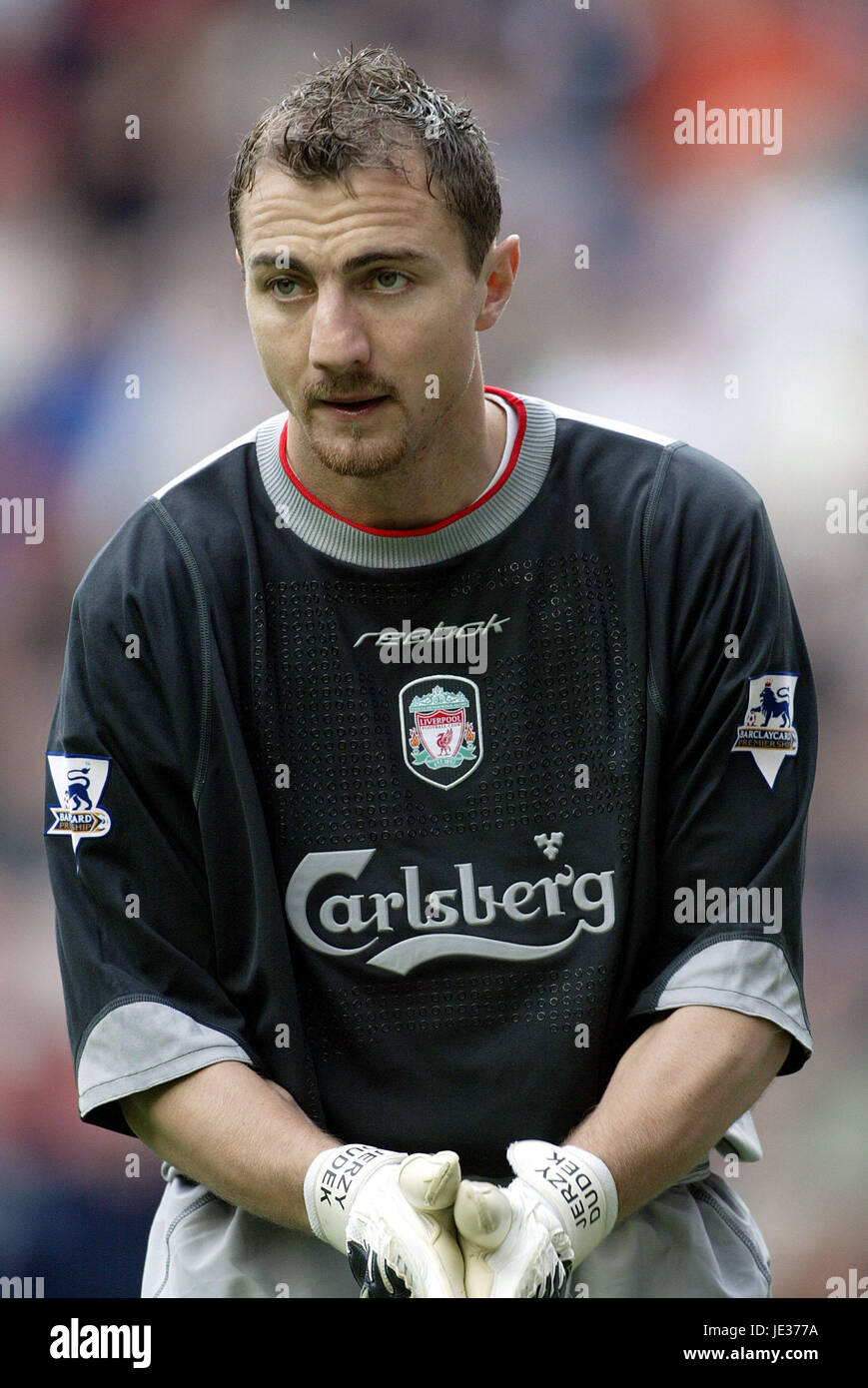 JERZY DUDEK LIVERPOOL FC ANFIELD LIVERPOOL ENGLAND 04 October 2003 ...