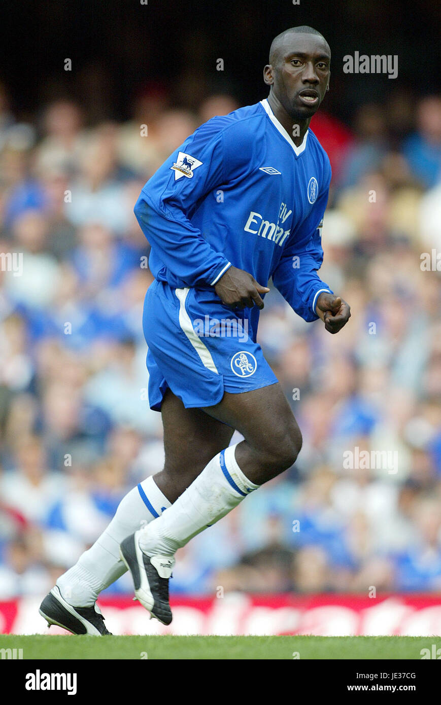 JIMMY FLOYD HASSELBAINK CHELSEA FC STAMFORD BRIDGE CHELSEA LONDON ...