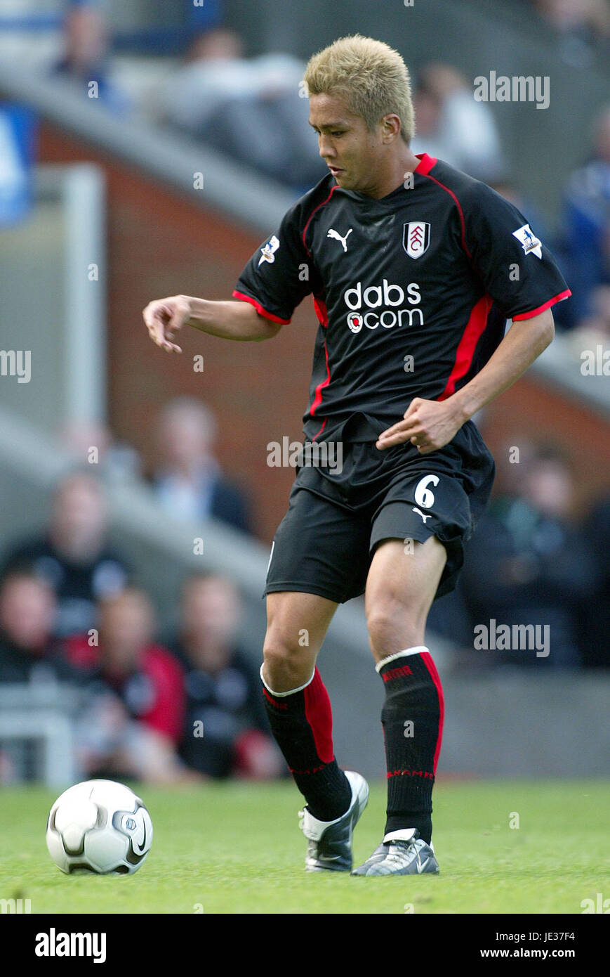 JUNICHI INAMOTO FULHAM FC EWOOD PARK BLACKBURN 28 September 2003 Stock ...