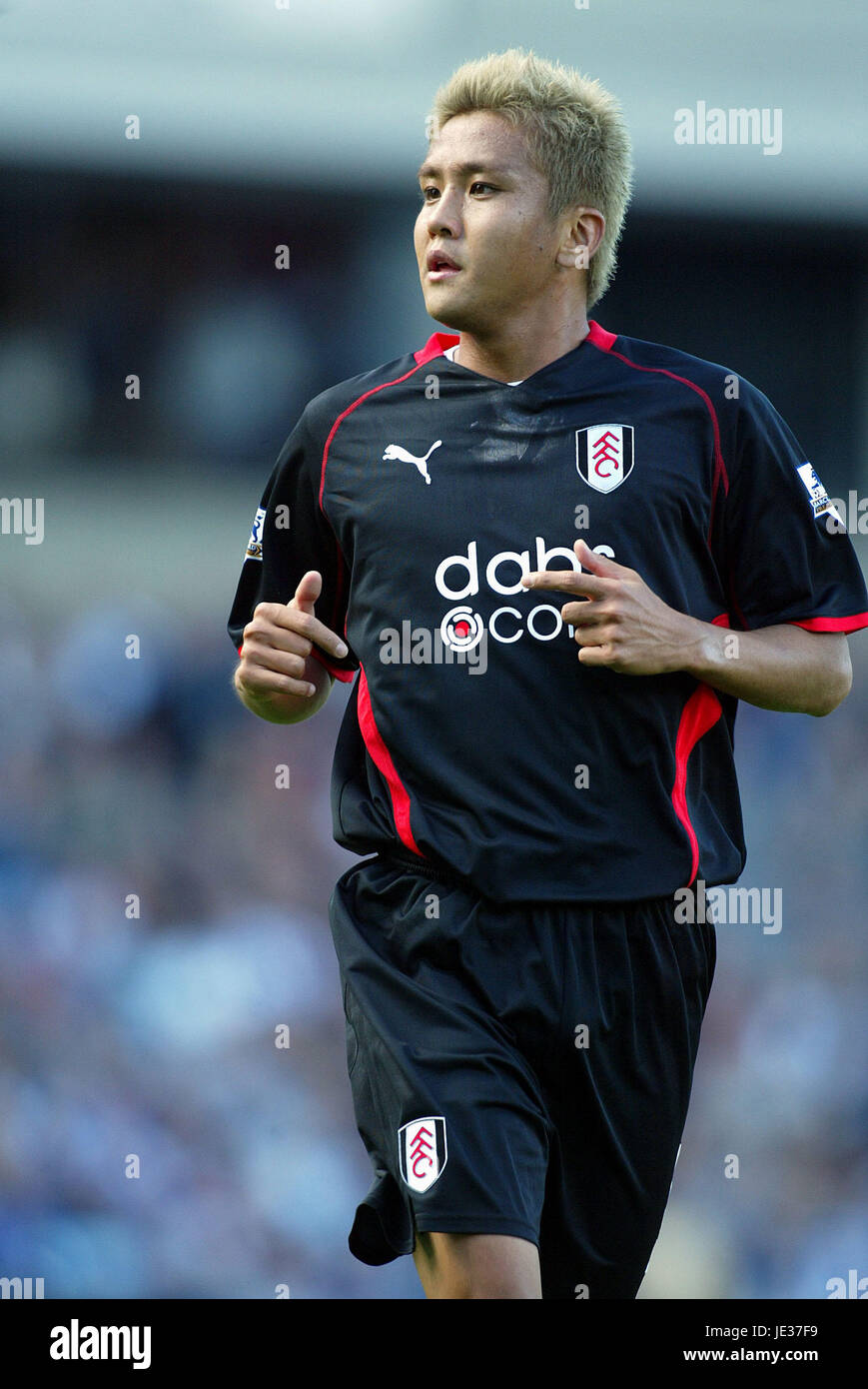 JUNICHI INAMOTO FULHAM FC EWOOD PARK BLACKBURN 28 September 2003 Stock ...
