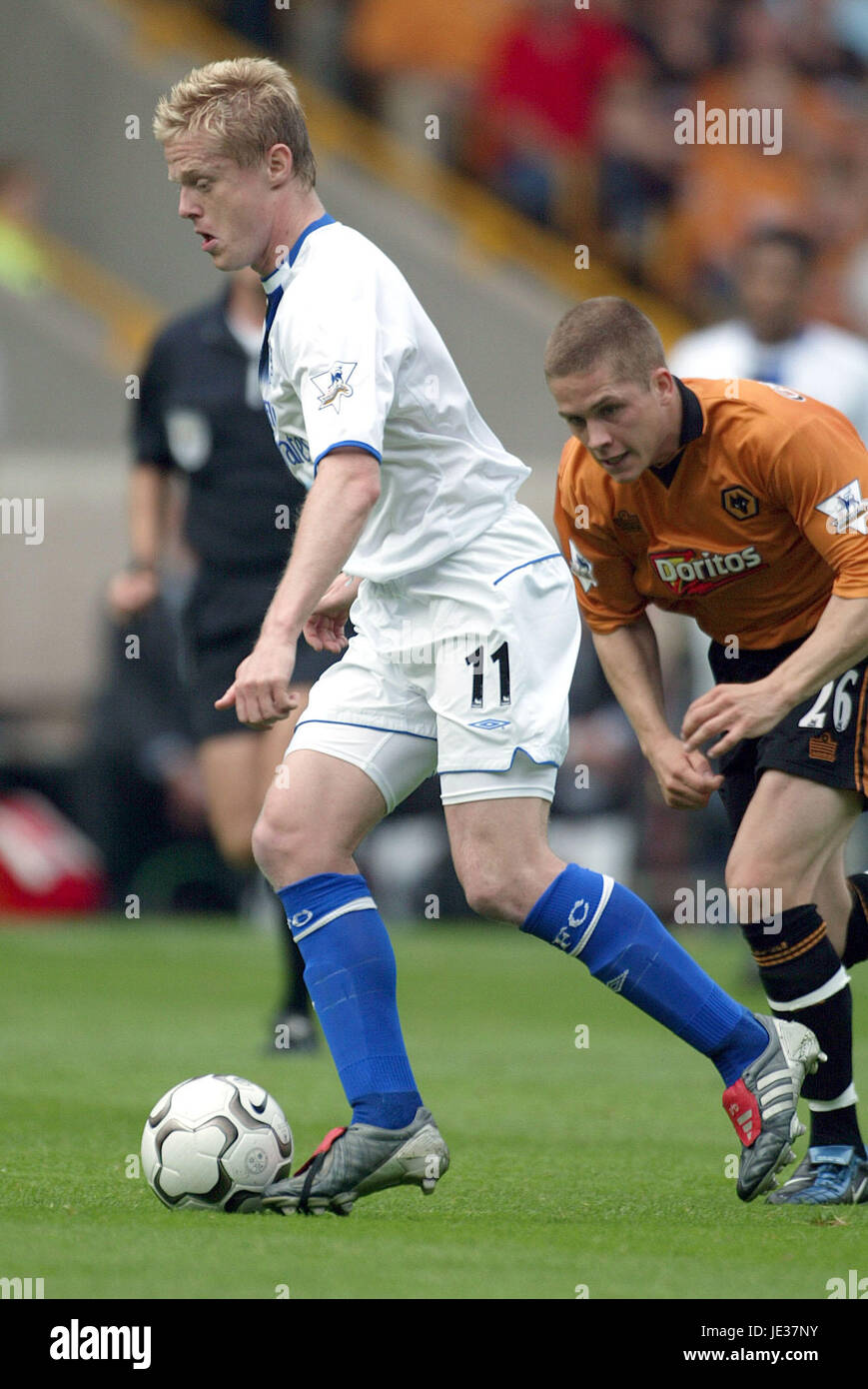 DAMIEN DUFF CHELSEA FC MOLINEUX WOLVERHAMPTON ENGLAND 20 September 2003 ...