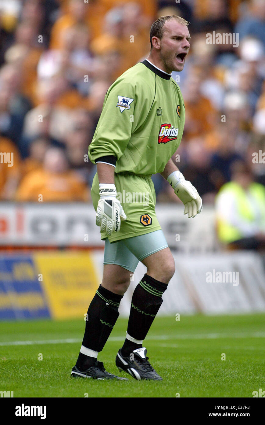 MICHAEL OAKES WOLVERHAMPTON WANDERS FC MOLINEUX WOLVERHAMPTON ENGLAND ...
