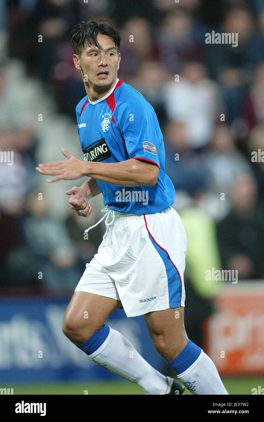 MICHAEL MOLS GLASGOW RANGERS FC TYNECASTLE STADIUM EDINBURGH 21 ...