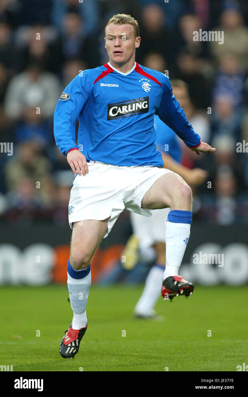 MICHAEL BALL GLASGOW RANGERS FC TYNECASTLE STADIUM EDINBURGH 21 ...