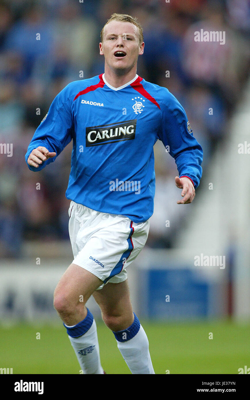 MICHAEL BALL GLASGOW RANGERS FC TYNECASTLE STADIUM EDINBURGH 21 ...