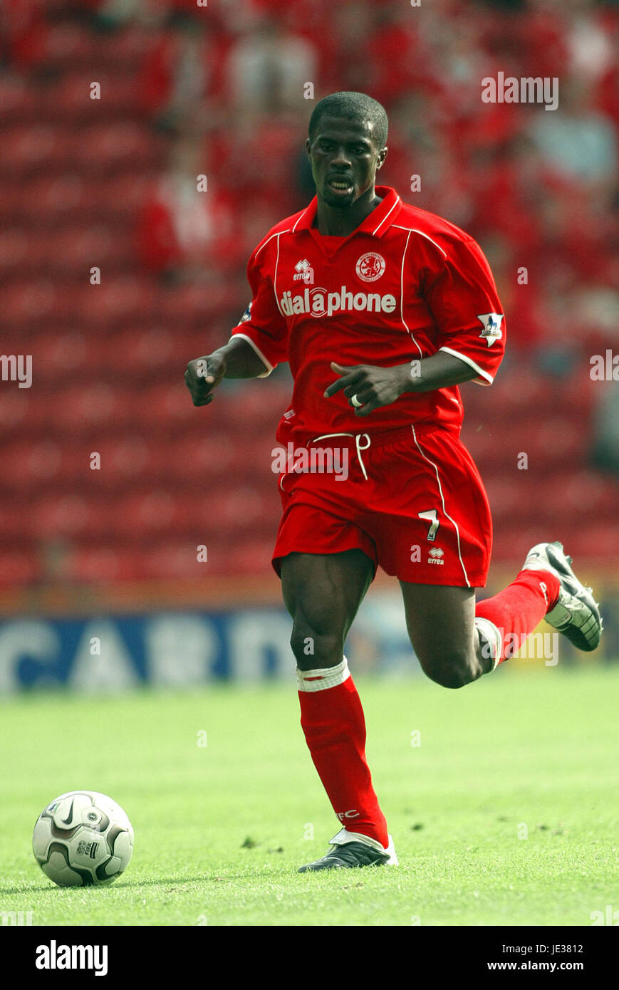 GEORGE BOATENG MIDDLESBROUGH FC RIVERSIDE STADIUM MIDDLESBROUGH ENGLAND ...