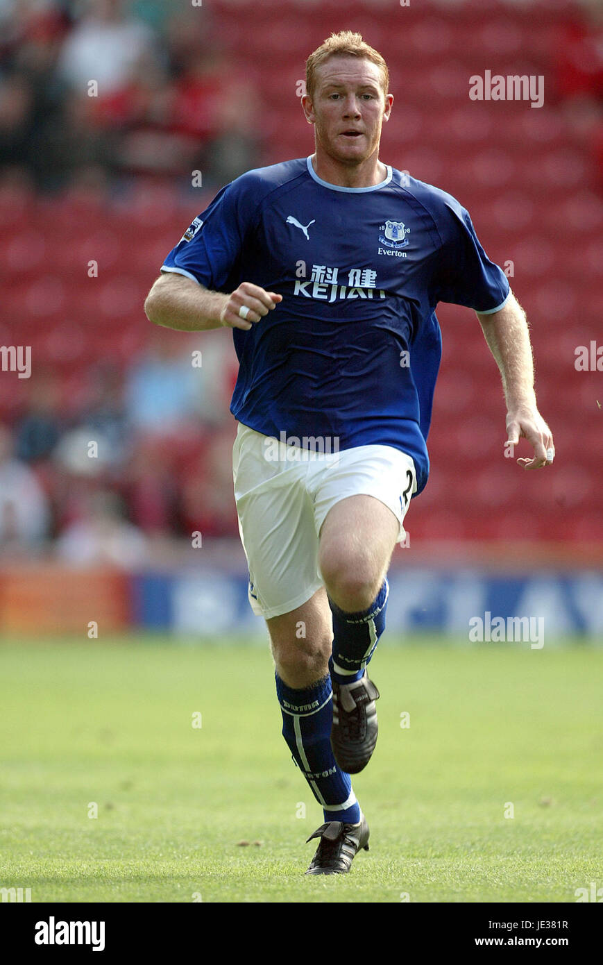 STEVE WATSON EVERTON FC RIVERSIDE STADIUM MIDDLESBROUGH ENGLAND 21 ...