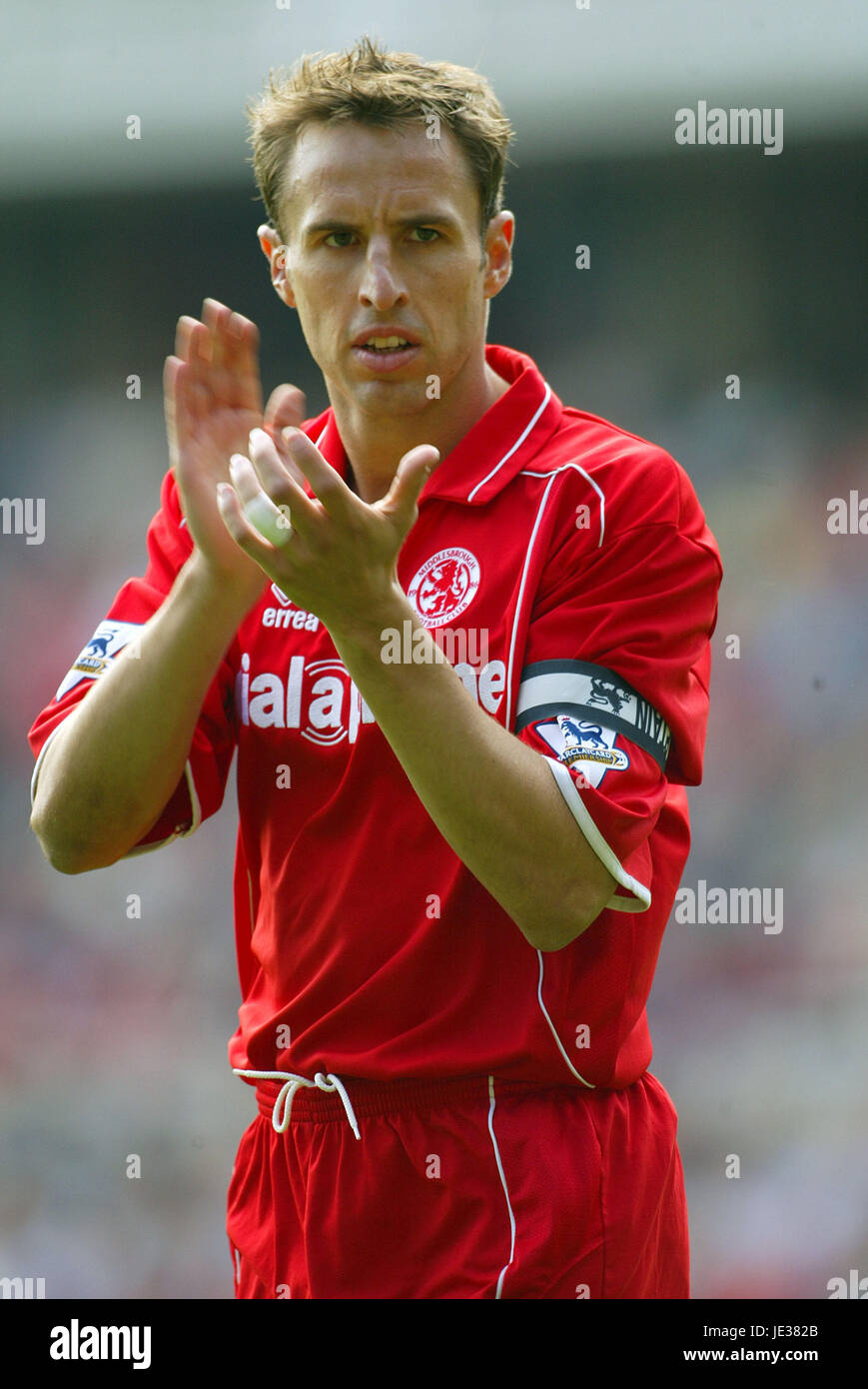 GARETH SOUTHGATE MIDDLESBROUGH FC RIVERSIDE STADIUM MIDDLESBROUGH ...