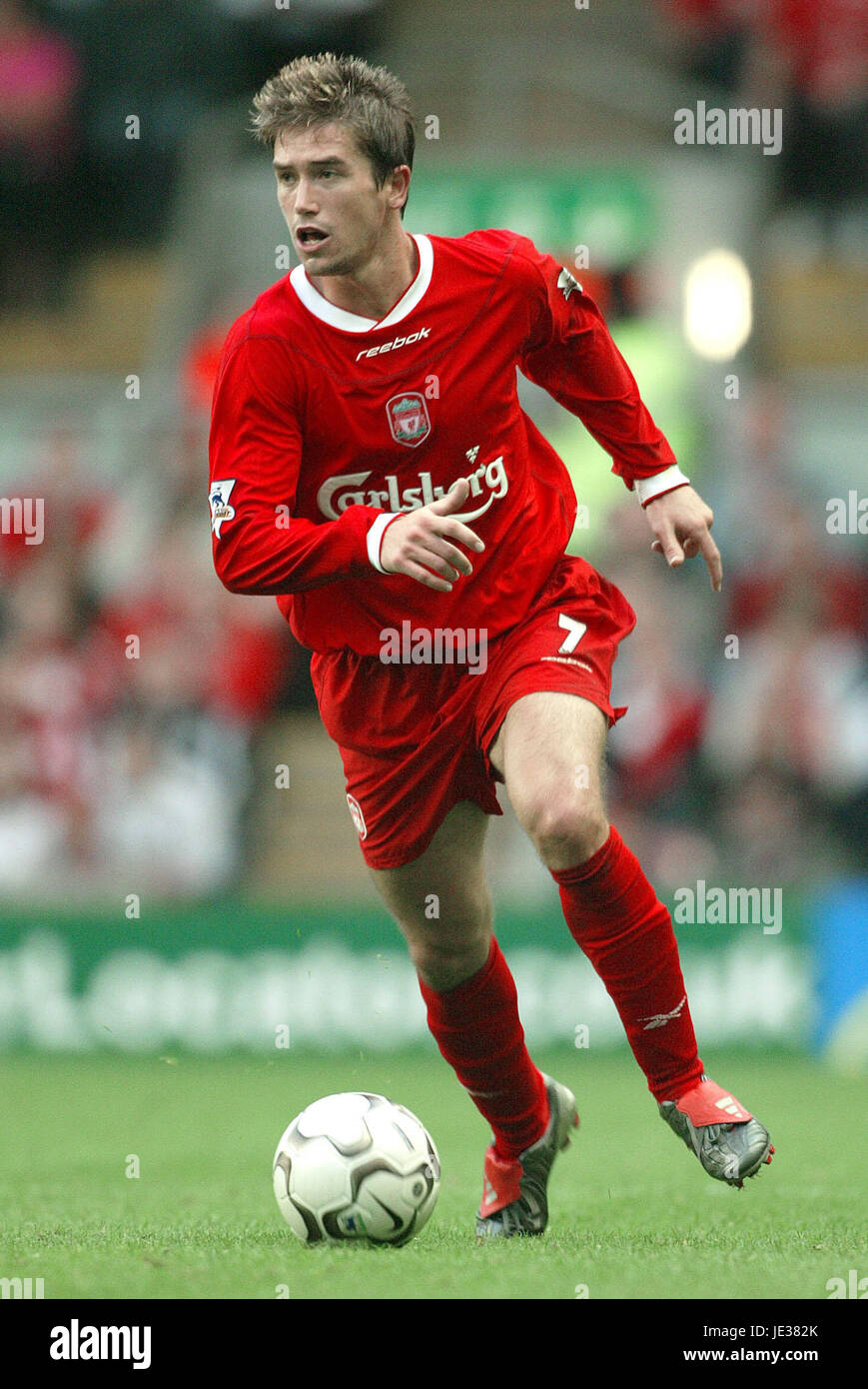 HARRY KEWELL LIVERPOOL FC ANFIELD LIVERPOOL ENGLAND 20 September 2003 ...