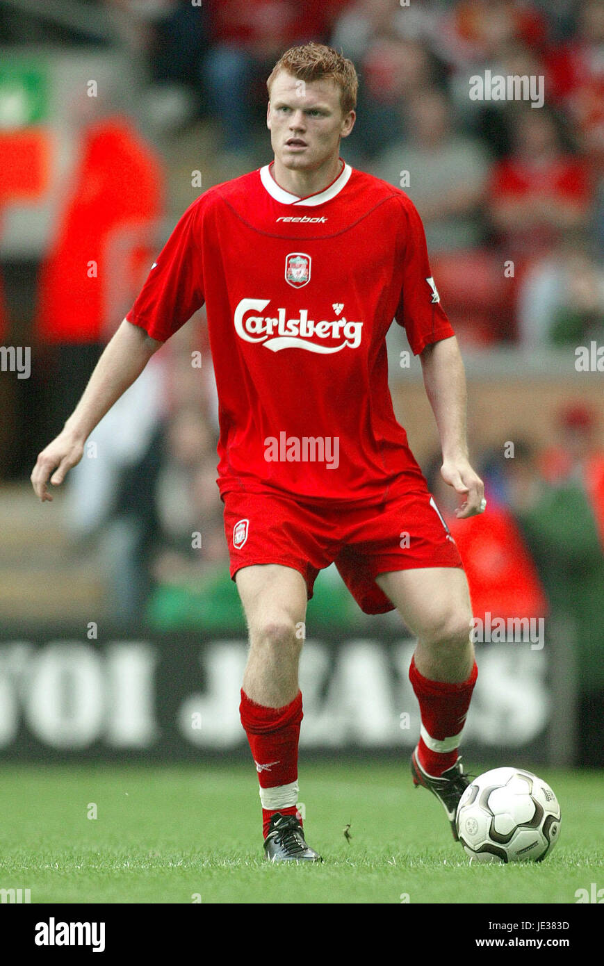 JOHN ARNE RIISE LIVERPOOL FC ANFIELD LIVERPOOL ENGLAND 20 September ...