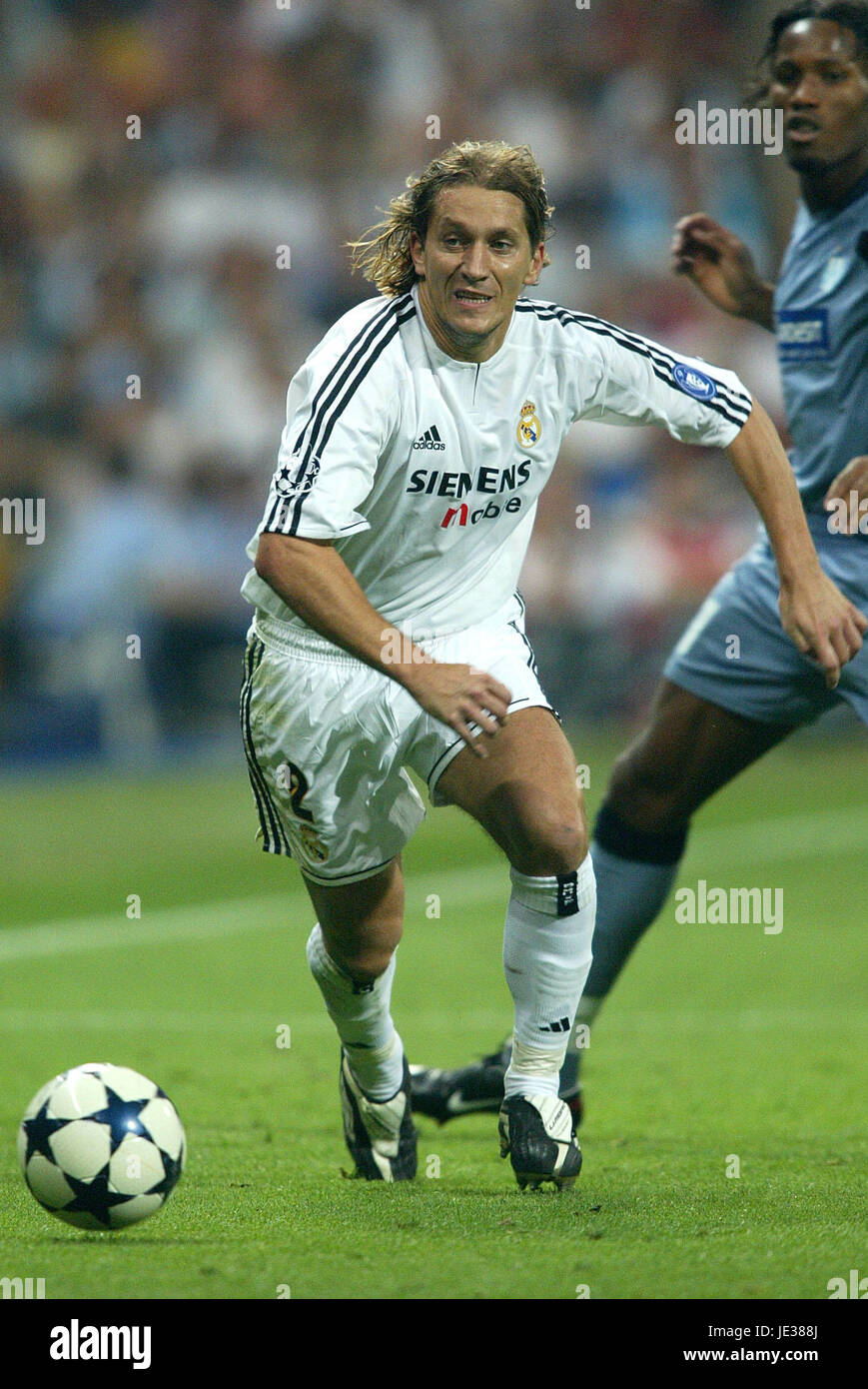 MICHEL SALGADO REAL MADRID CF SANTIAGO BERNABEU MADRID SPAIN 16 ...
