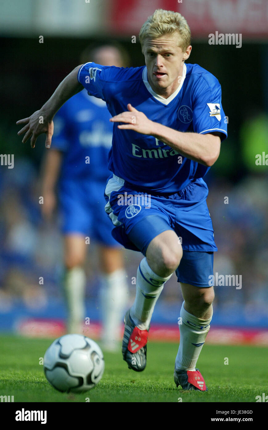 DAMIEN DUFF CHELSEA FC STAMFORD BRIDGE CHELSEA ENGLAND 13 September ...
