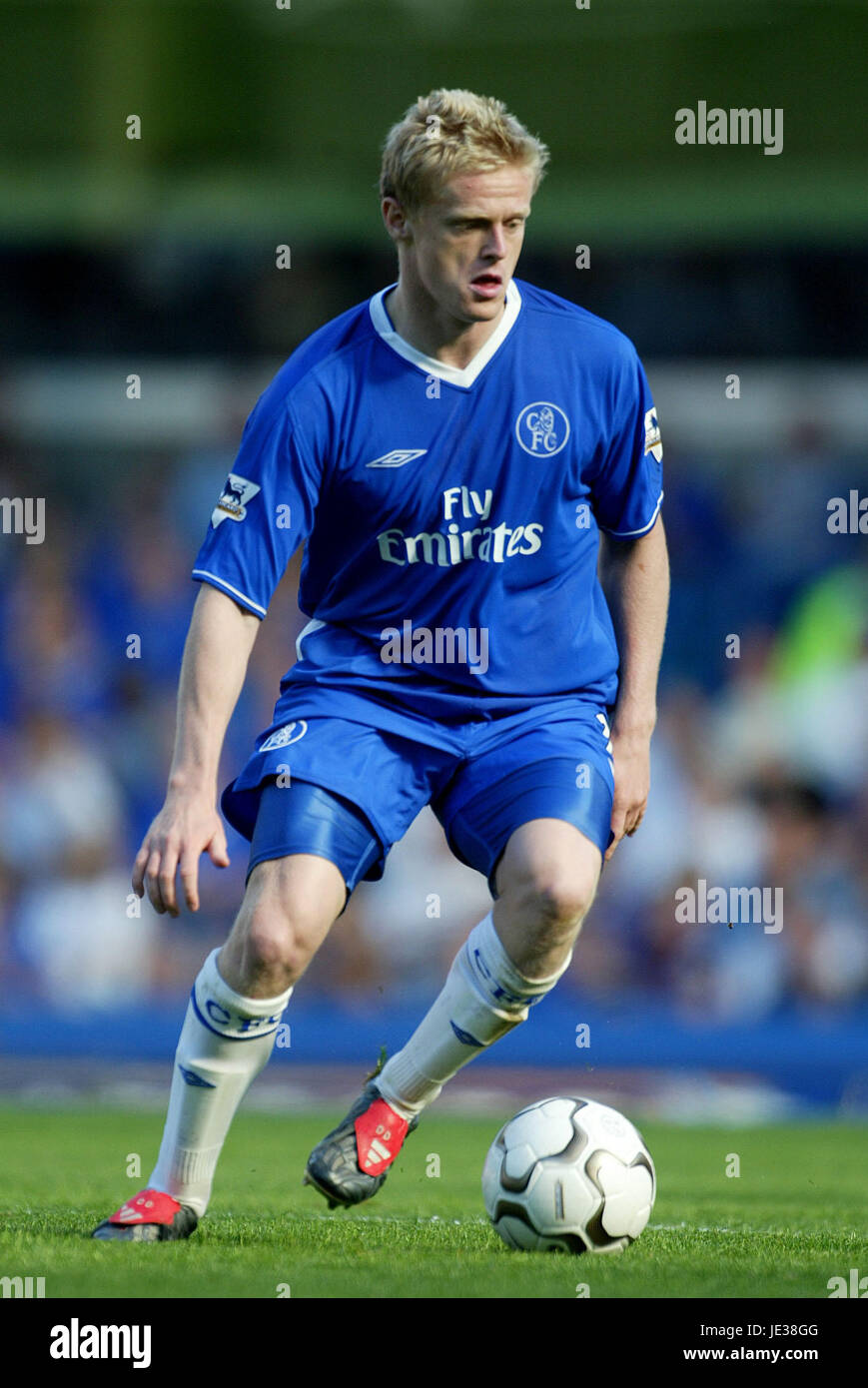 DAMIEN DUFF CHELSEA FC STAMFORD BRIDGE CHELSEA ENGLAND 13 September ...