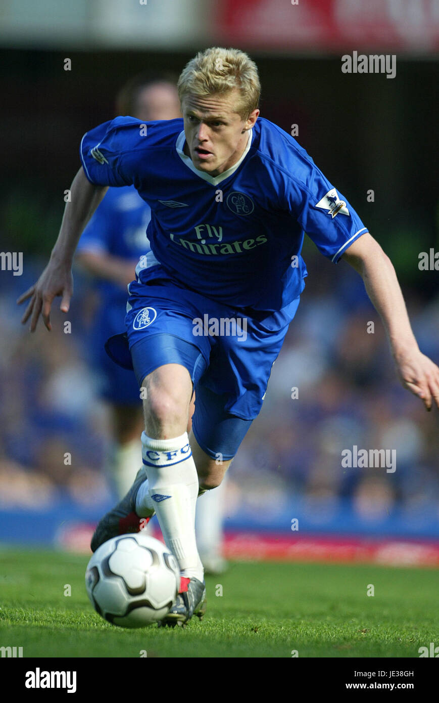 DAMIEN DUFF CHELSEA FC STAMFORD BRIDGE CHELSEA ENGLAND 13 September ...