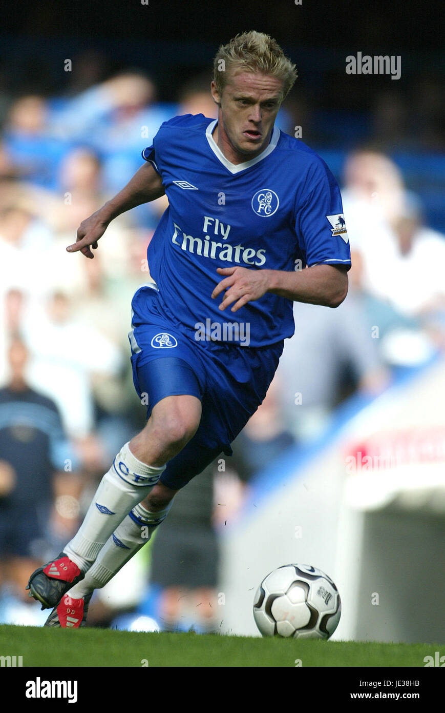 DAMIEN DUFF CHELSEA FC STAMFORD BRIDGE CHELSEA ENGLAND 13 September ...