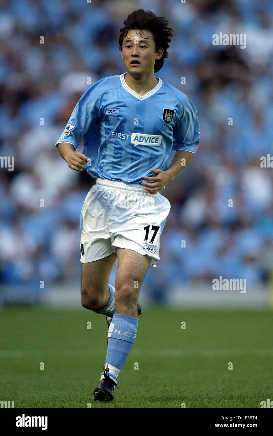 JIHAI SUN MANCHESTER CITY FC MANCHESTER STADIUM MANCHESTER ENGLAND 14 ...