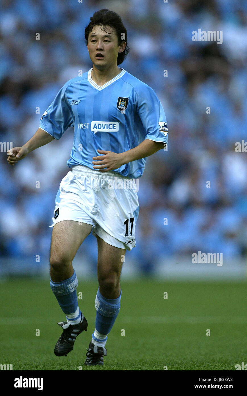 JIHAI SUN MANCHESTER CITY FC MANCHESTER STADIUM MANCHESTER ENGLAND 14 ...