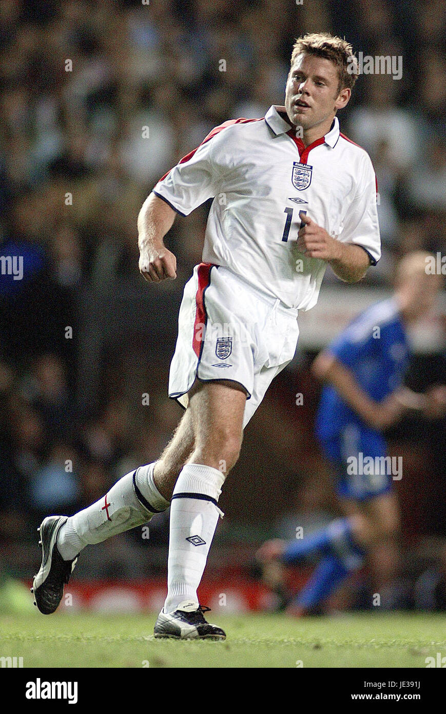 JAMES BEATTIE ENGLAND & SOUTHAMPTON FC OLD TRAFFORD MANCHESTER ENGLAND ...