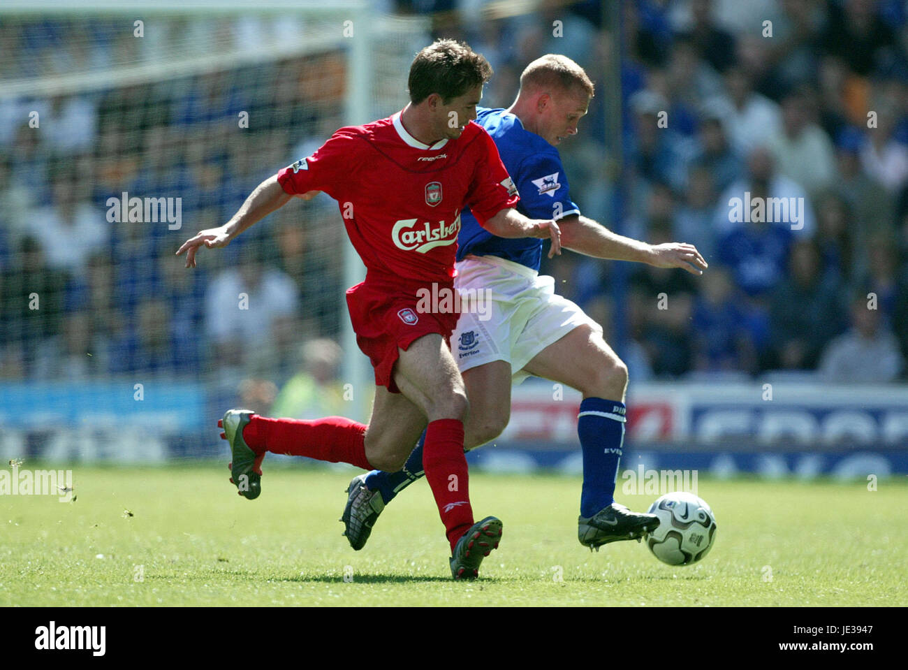 HARRY KEWELL & MARK PEMBRIDGE EVERTON V LIVERPOOL GOODISON PARK ...