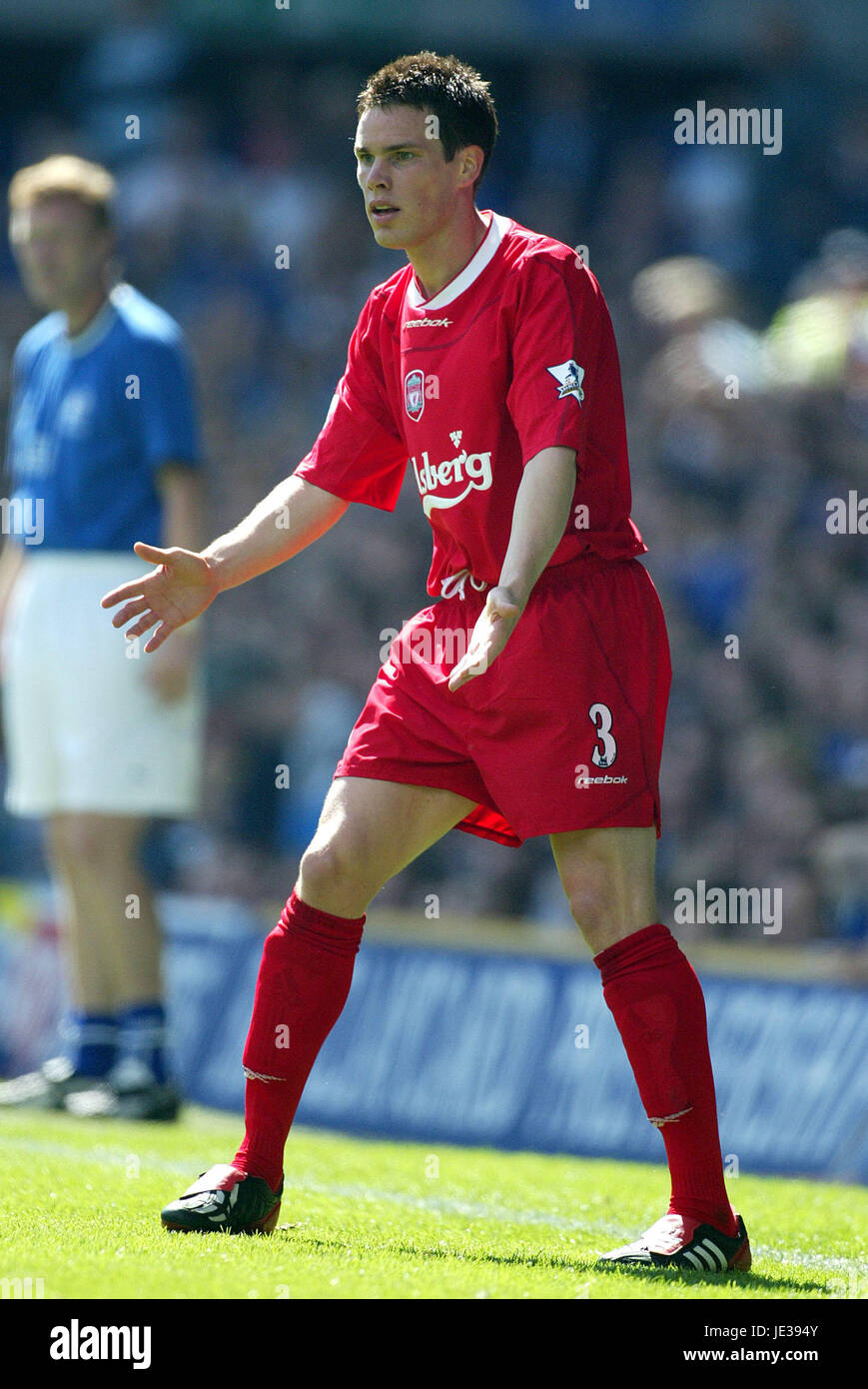 STEVE FINNAN LIVERPOOL FC GOODISON PARK LIVERPOOL ENGLAND 30 August ...