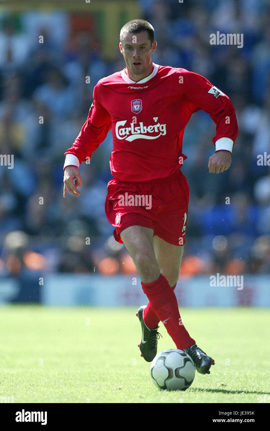 JAMIE CARRAGHER LIVERPOOL FC GOODISON PARK LIVERPOOL ENGLAND 30 August ...