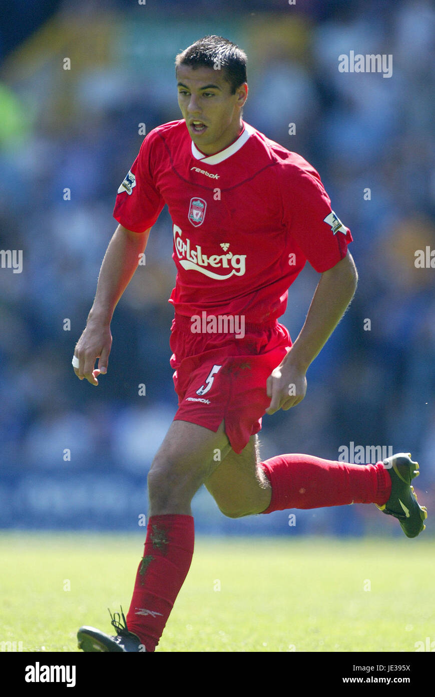 MILAN BAROS LIVERPOOL FC GOODISON PARK LIVERPOOL ENGLAND 30 August 2003 ...
