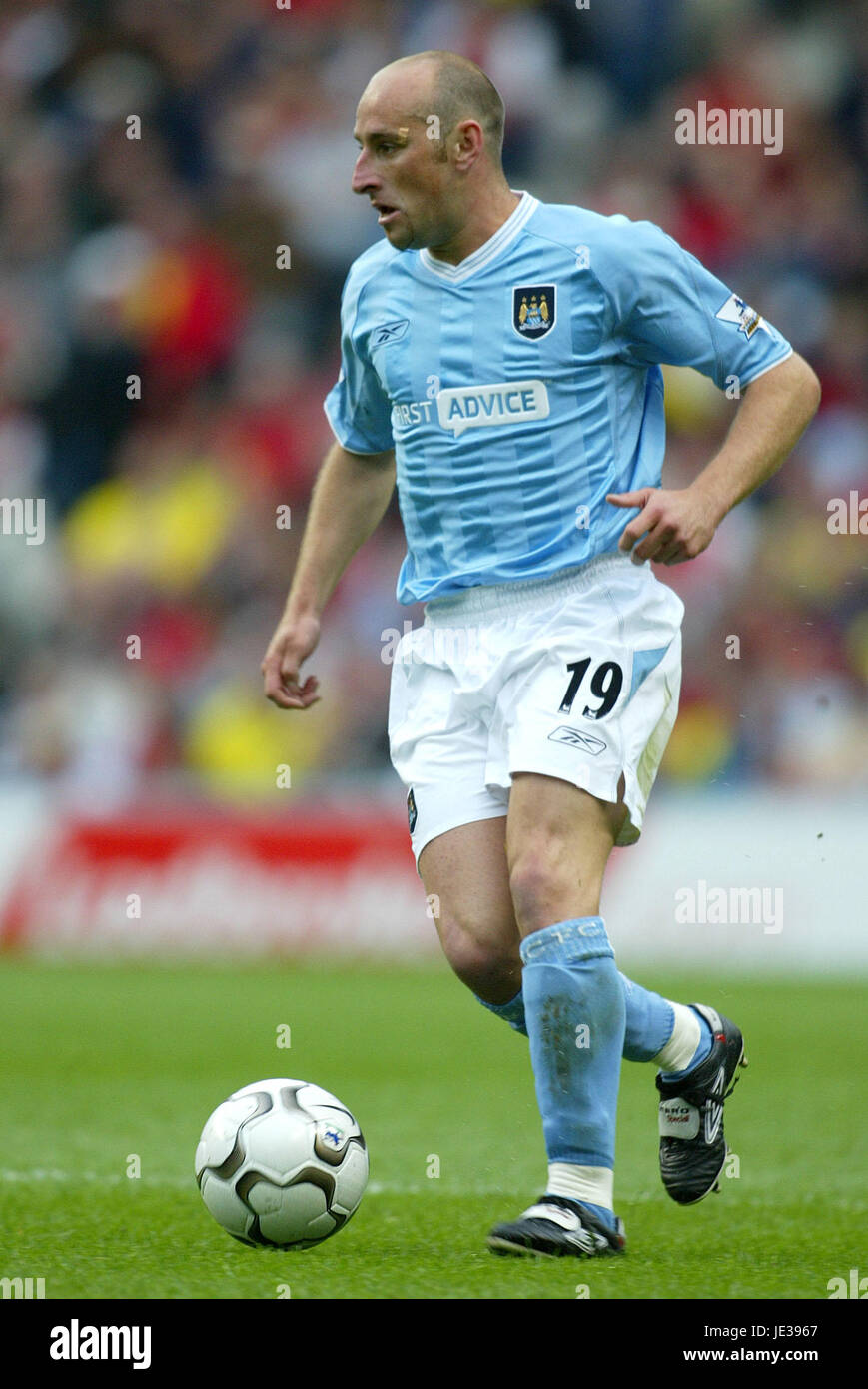 DANNY TIATTO MANCHESTER CITY FC CITY OF MANCHESTER STADIUM MANCHESTER ...