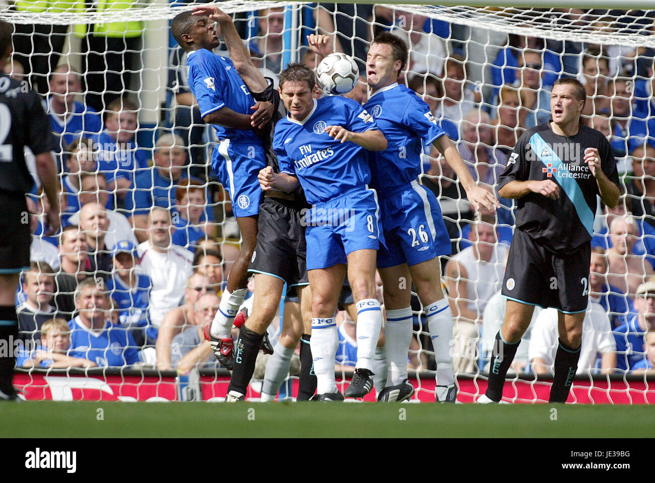 JOHN TERRY & FRANK LAMPARD CHELSEA V LEICESTER CITY FC STAMFORD BRIDGE ...