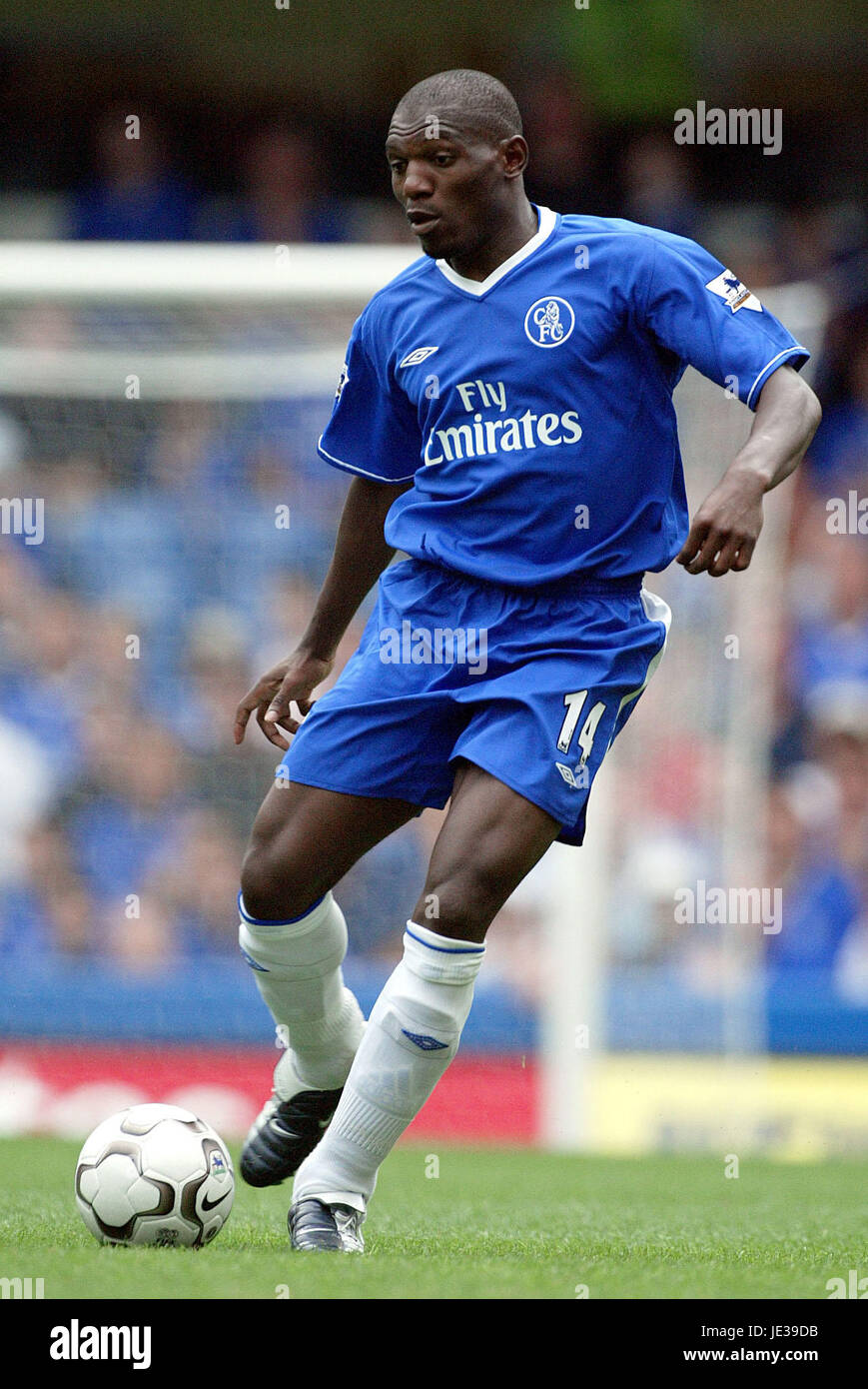 GEREMI CHELSEA FC STAMFORD BRIDGE CHELSEA LONDON ENGLAND 23 August 2003 ...