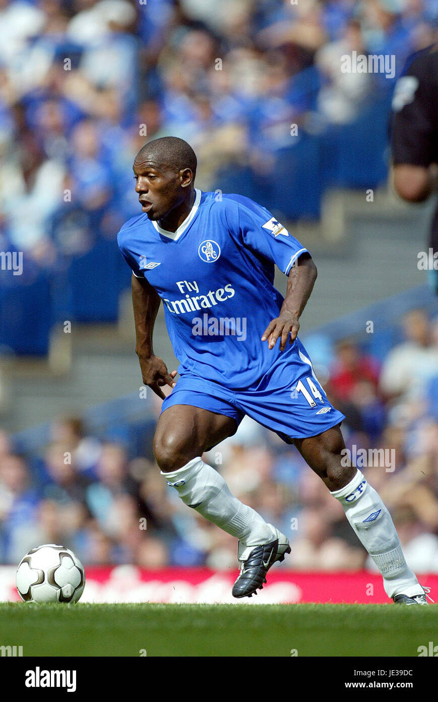 GEREMI CHELSEA FC STAMFORD BRIDGE CHELSEA LONDON ENGLAND 23 August 2003 ...