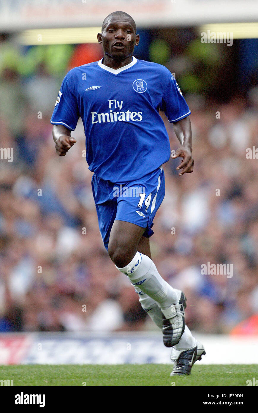 GEREMI CHELSEA FC STAMFORD BRIDGE CHELSEA LONDON ENGLAND 23 August 2003 ...