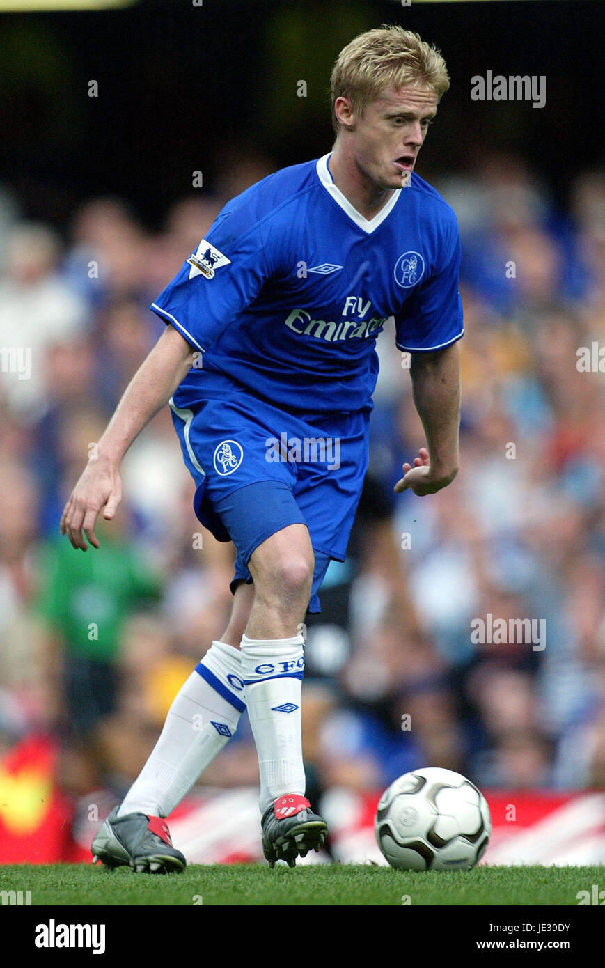 DAMIEN DUFF CHELSEA FC STAMFORD BRIDGE CHELSEA LONDON ENGLAND 23 August ...