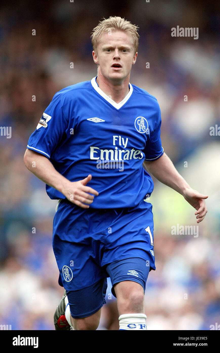 DAMIEN DUFF CHELSEA FC STAMFORD BRIDGE CHELSEA LONDON ENGLAND 23 August ...