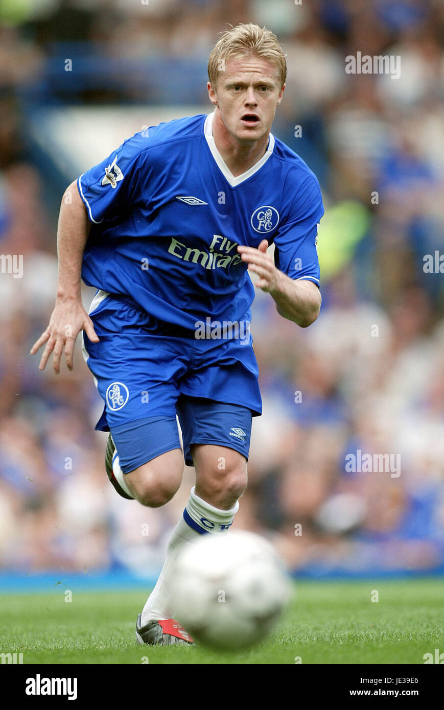 DAMIEN DUFF CHELSEA FC STAMFORD BRIDGE CHELSEA LONDON ENGLAND 23 August ...
