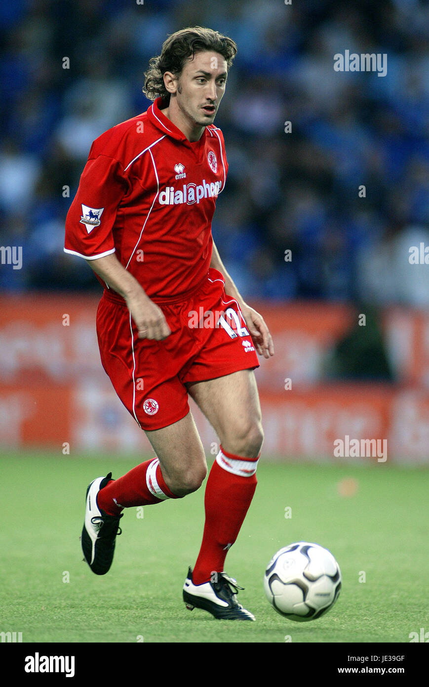 JONATHAN GREENING MIDDLESBROUGH FC WALKERS STADIUM LEICESTER ENGLAND 26 ...