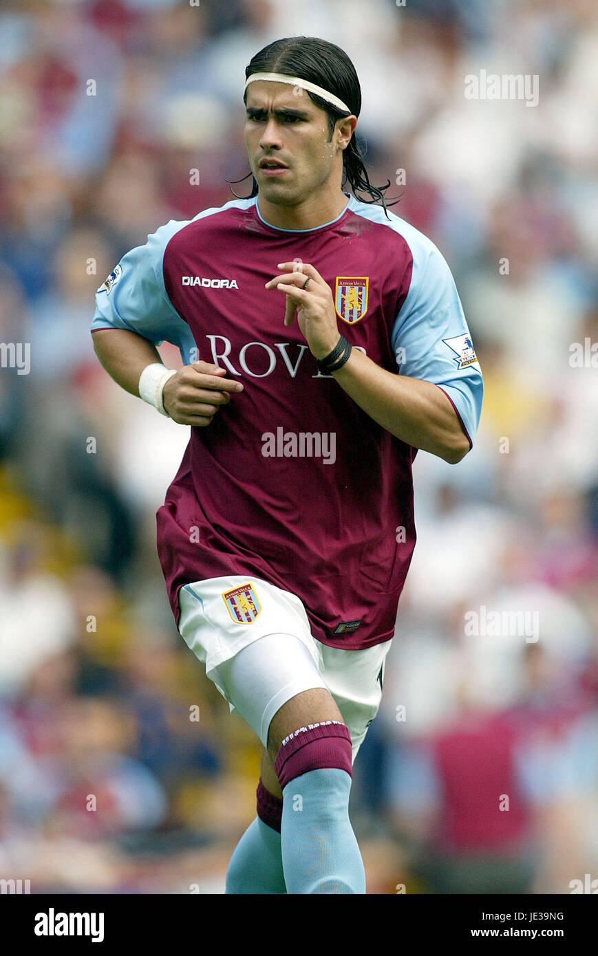 JUAN PABLO ANGEL ASTON VILLA FC VILLA PARK ASTON BIRMINGHAM ENGLAND 24 ...