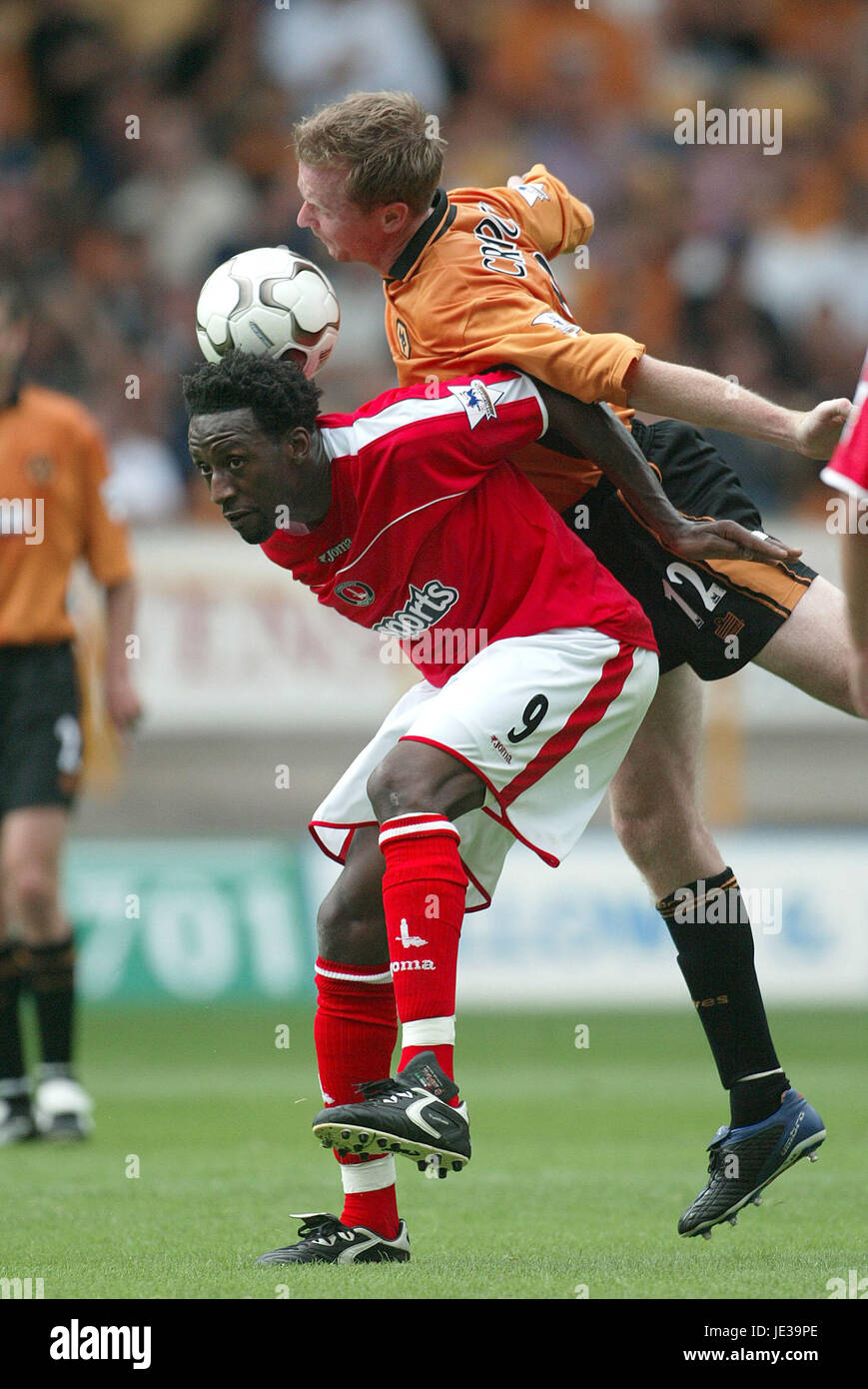 JASON EUELL & JODY CRADDOCK WOLVES V CHARLTON MOLINEUX WOLVERHAMPTON ...