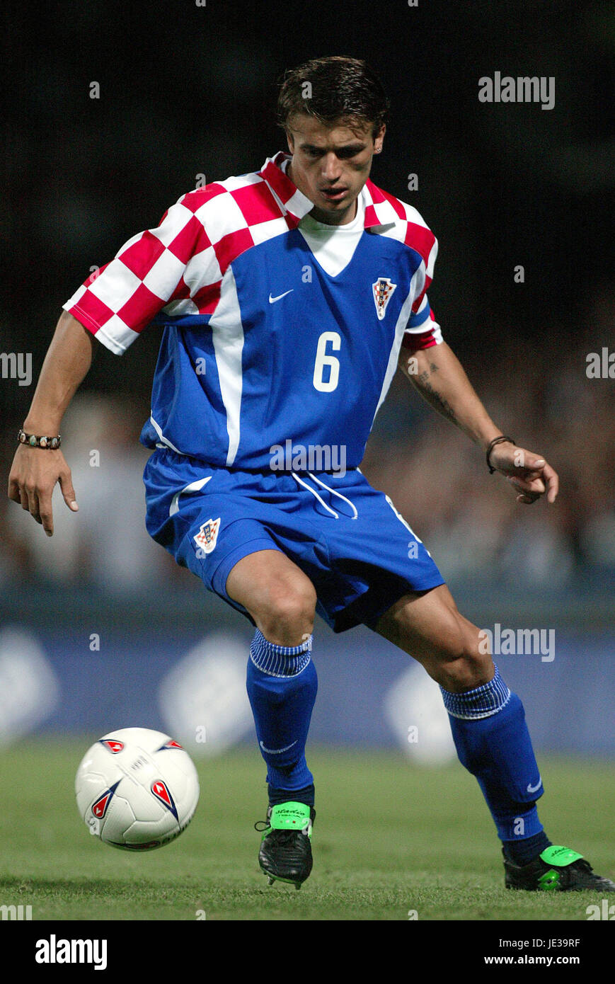 BORIS ZIVKOVIC CROATIA PORTMAN ROAD IPSWICH 20 August 2003 Stock Photo ...