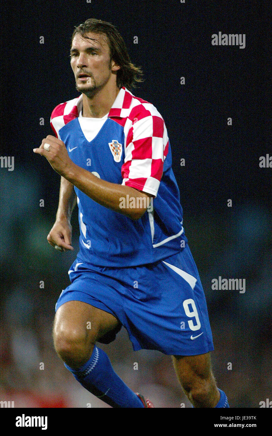 MARIJO MARIC CROATIA PORTMAN ROAD IPSWICH 20 August 2003 Stock Photo ...