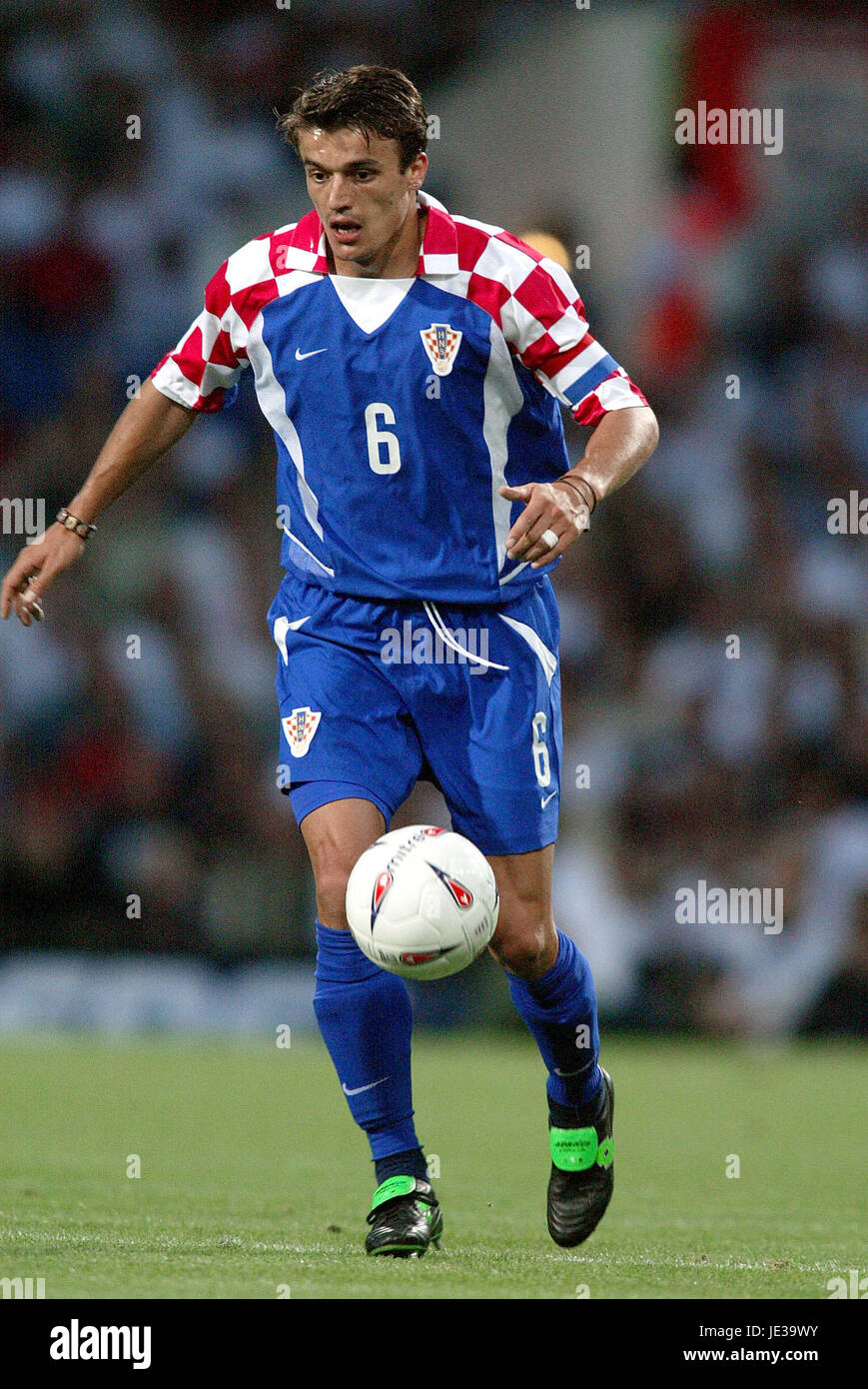 BORIS ZIVKOVIC CROATIA PORTMAN ROAD IPSWICH 20 August 2003 Stock Photo ...