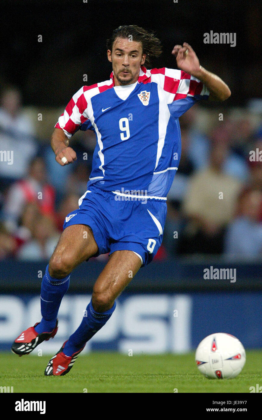 MARIJO MARIC CROATIA PORTMAN ROAD IPSWICH 20 August 2003 Stock Photo ...