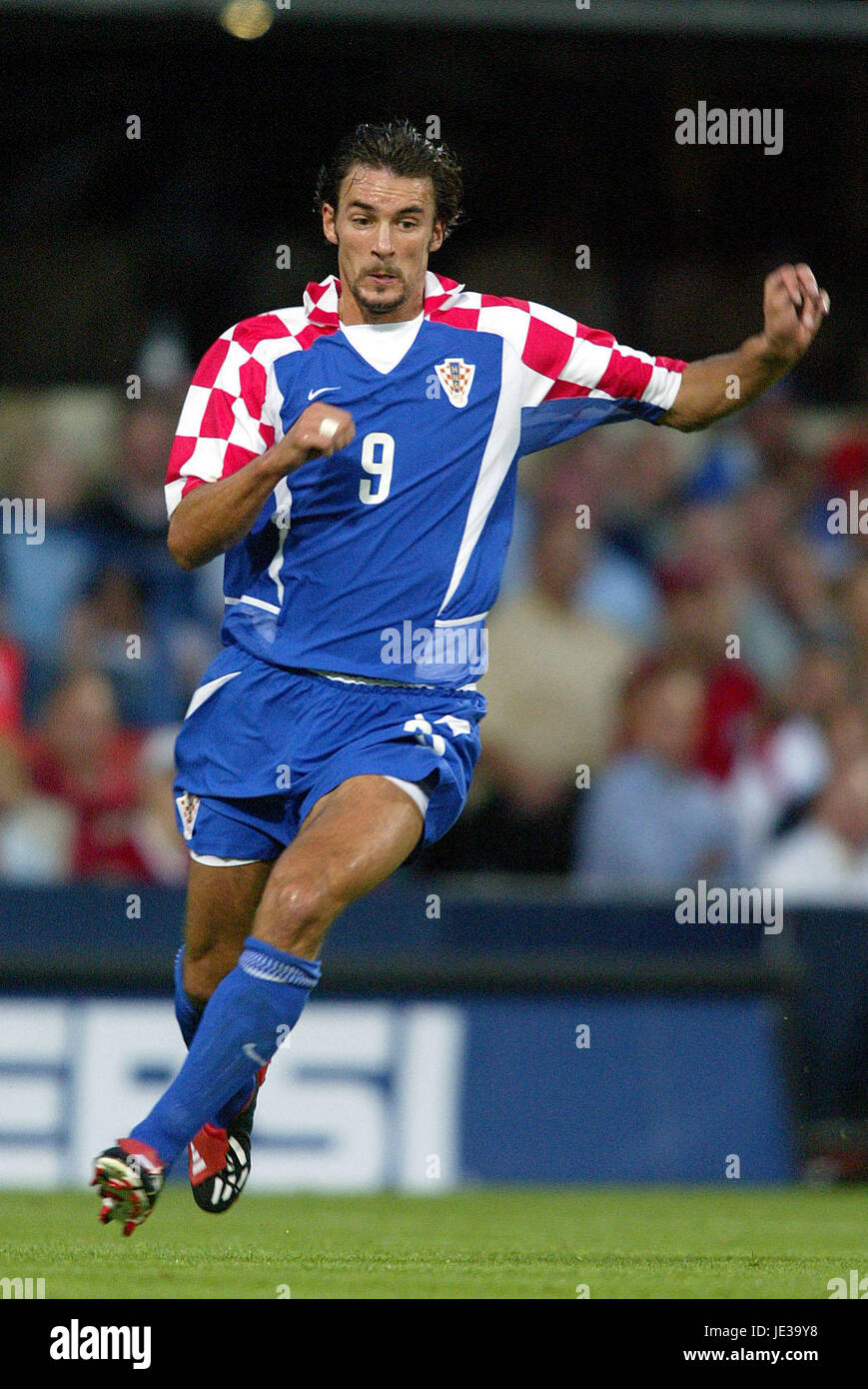 MARIJO MARIC CROATIA PORTMAN ROAD IPSWICH 20 August 2003 Stock Photo ...