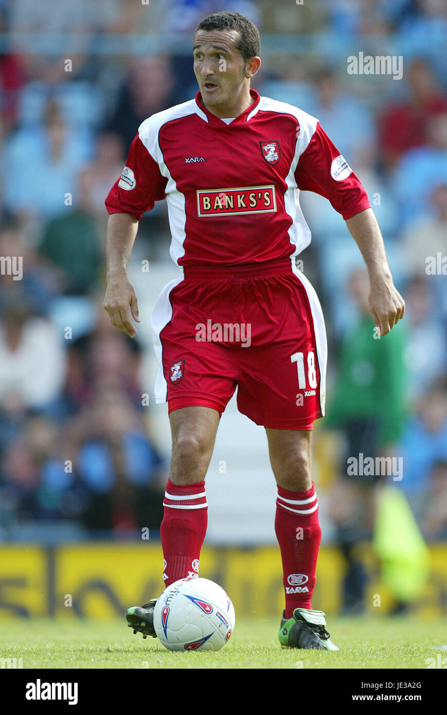 VINNIE SAMWAYS WALSALL FC HIGHFIELD ROAD COVENTRY 16 August 2003 Stock ...